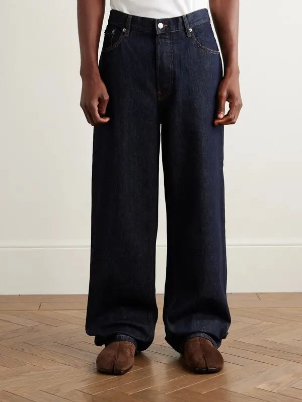 Dries Van Noten Wide-leg Jeans - Blue