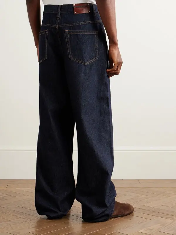Dries Van Noten Wide-leg Jeans - Blue
