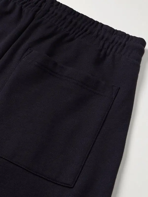 Dries Van Noten Straight-leg Cotton-jersey Sweatpants