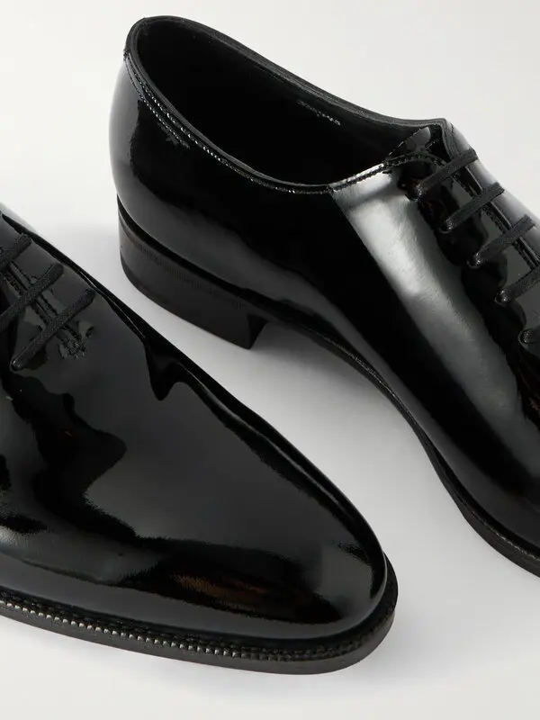 John Lobb Marldon Whole-cut Oxford Shoes - Black