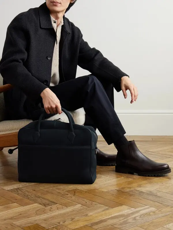 METIER Métier Closer All Day Nubuck Briefcase - Blue