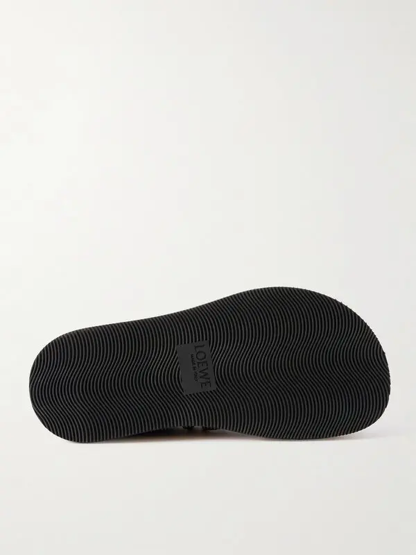 Loewe Rivet Studded Suede Shoes