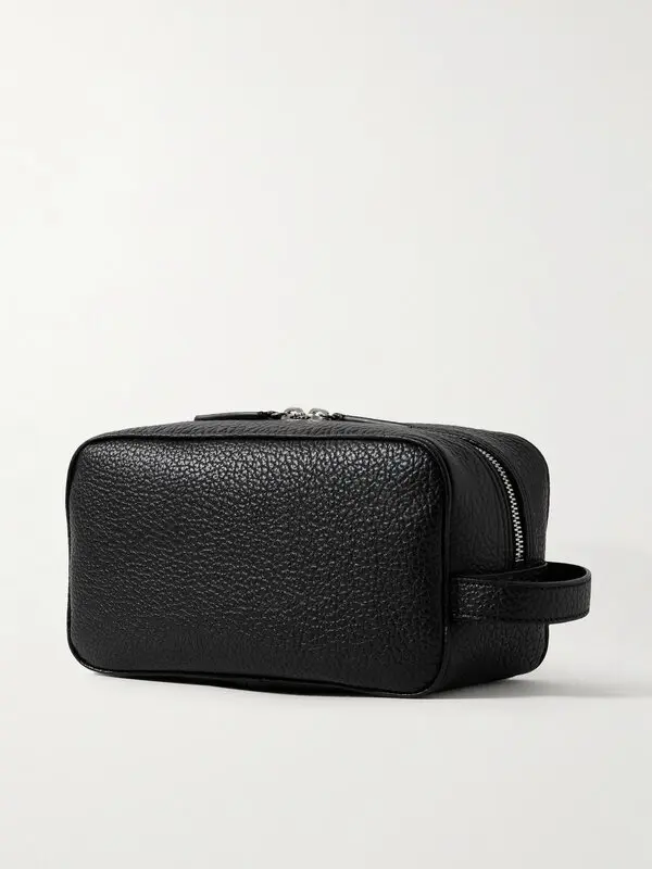 METIER Full-grain Leather Wash Bag