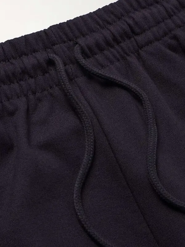 Dries Van Noten Wide-leg Cotton-jersey Drawstring Shorts