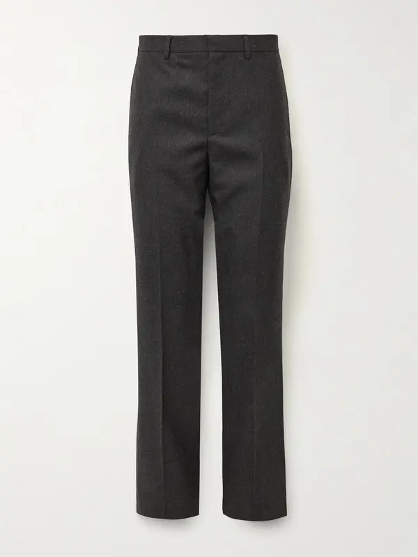 Givenchy Slim-fit Straight-leg Wool-twill Trousers