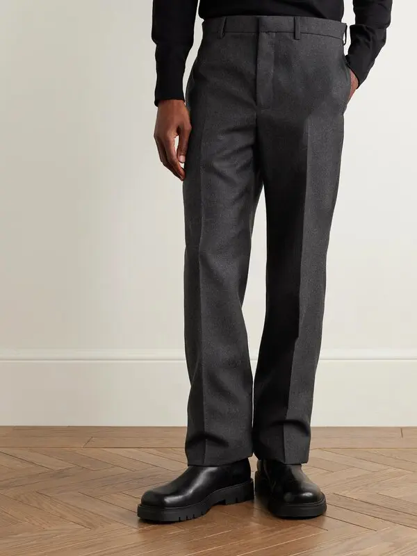 Givenchy Slim-fit Straight-leg Wool-twill Trousers