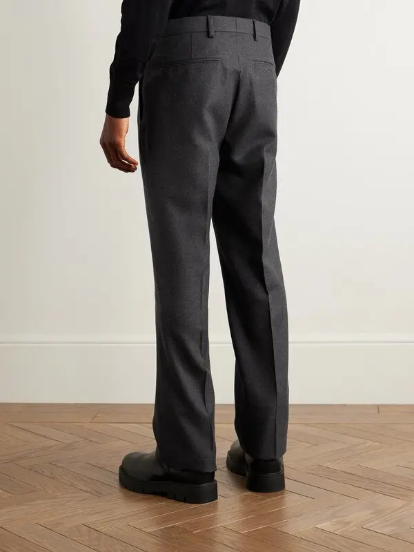 Givenchy Slim-fit Straight-leg Wool-twill Trousers