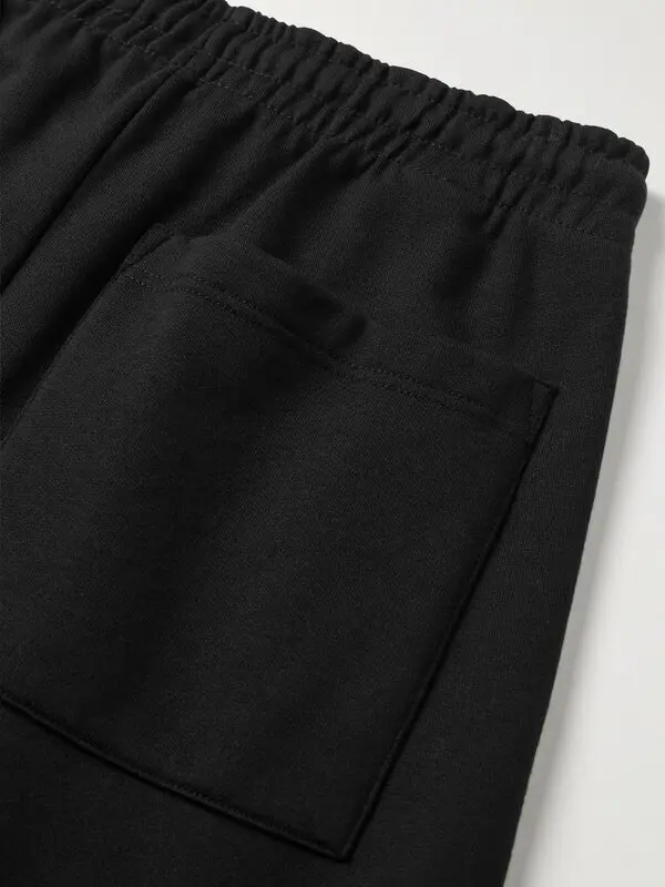 Dries Van Noten Straight-leg Cotton-jersey Sweatpants