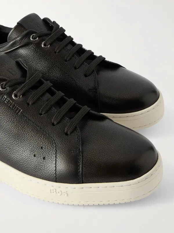 Berluti Playtime Full-grain Venezia Leather Sneakers