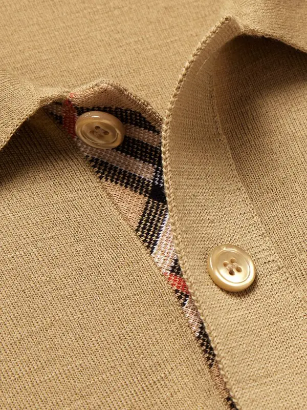 Burberry Wool Polo Shirt