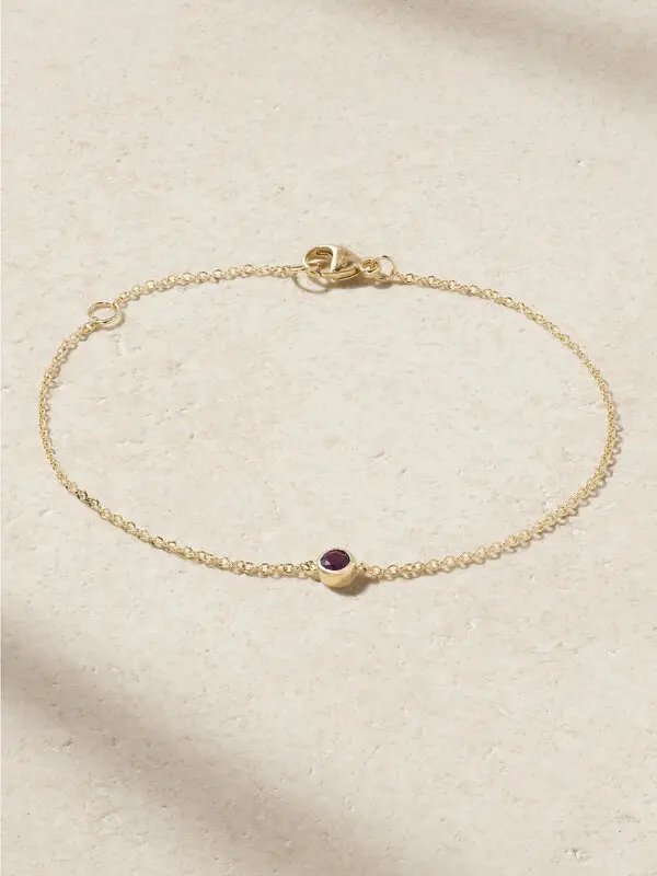 STONE AND STRAND Aurora Birthstone Bracelet