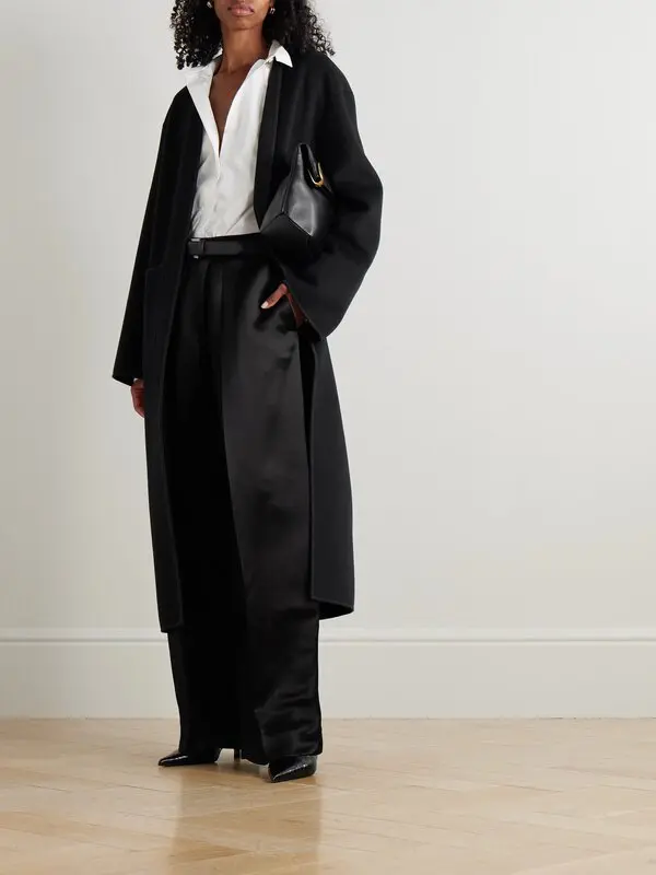 RÓHE Belted Wool Coat