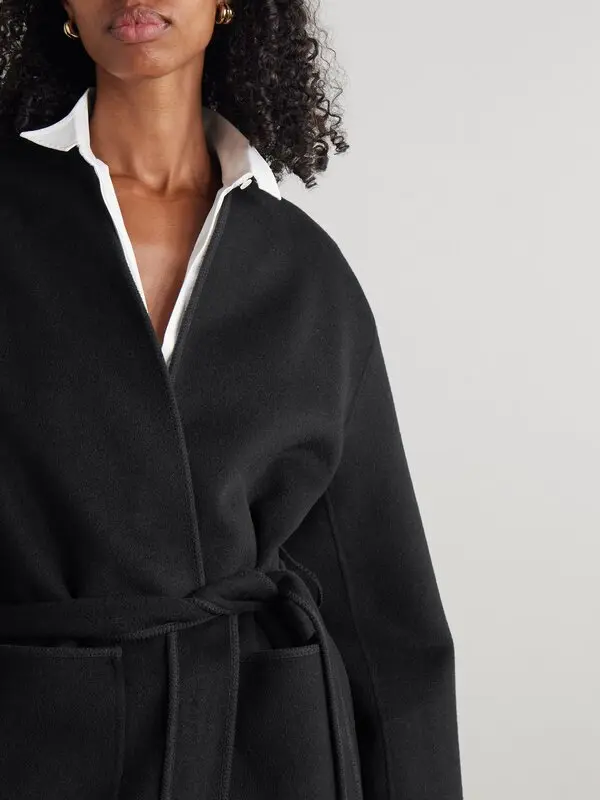 RÓHE Belted Wool Coat