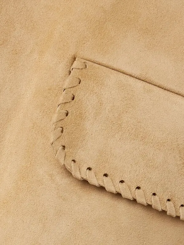 Ralph Lauren Ryland Fringed Suede Jacket