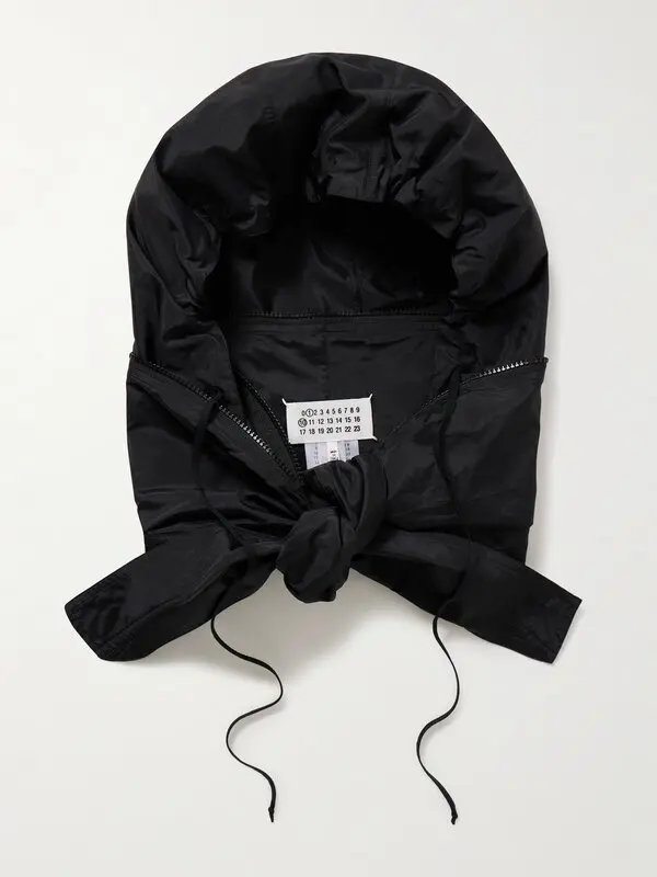 MAISON MARGIELA Shell Head Scarf - Black