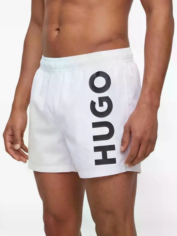 Hugo Logo-printed Swim Shorts