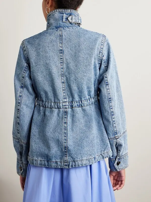 Co Denim Utility Jacket - Blue