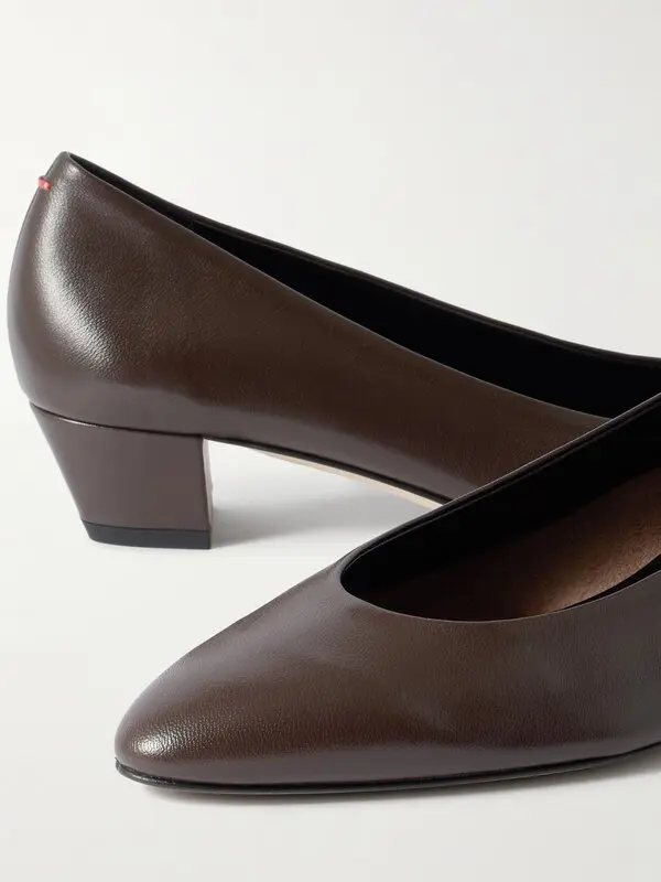 AeydĒ Helia Leather Pumps