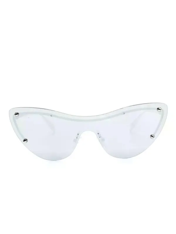 Alexander McQueen Frameless Sunglasses - Silver