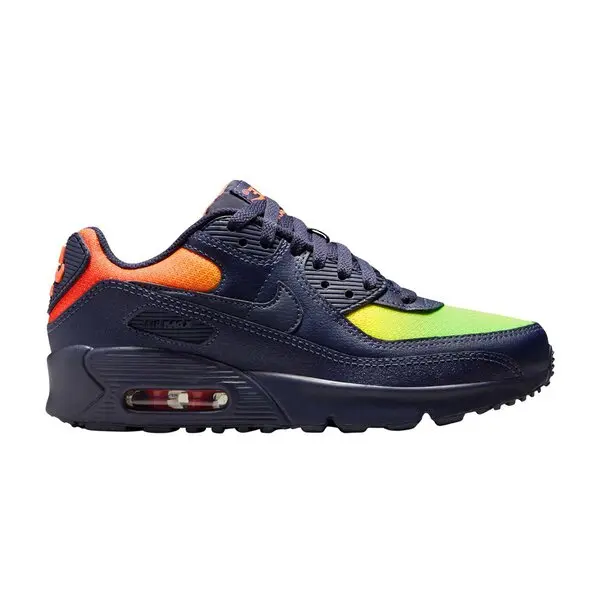 Nike Air Max 90 Leather Gs Sneakers - Blue