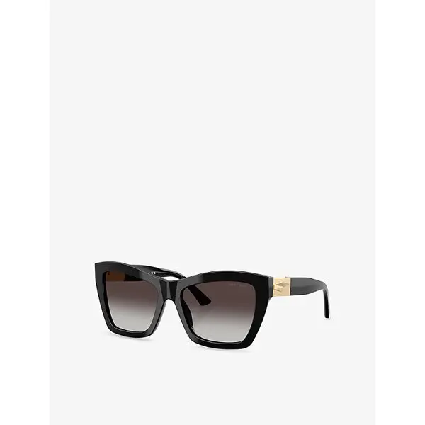 JIMMY CHOO Jc5031 Cat-eye Sunglasses - Black