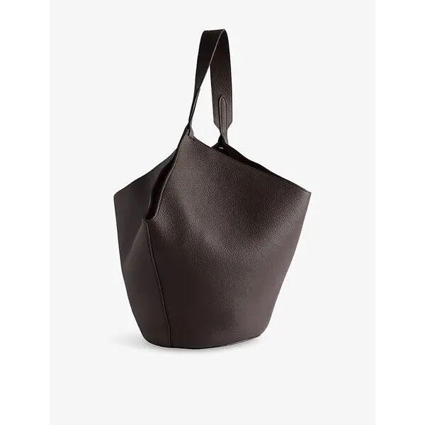 Khaite Lotus Large Leather Tote Bag