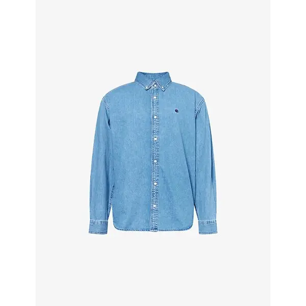 Carhartt Work In Progress Lucas Loose-fit Denim Shirt - Blue