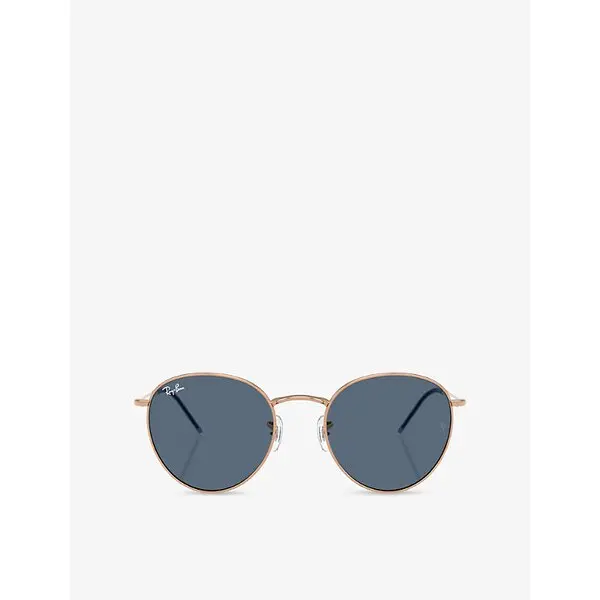 Ray-ban Phantos-frame Metal Sunglasses - Gold