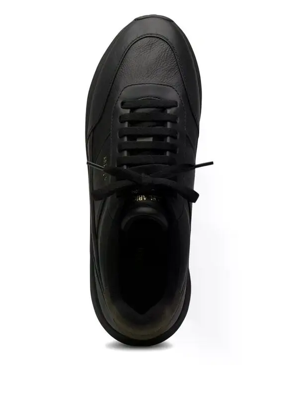 Axel Arigato Genesis Neo Runner Leather Sneakers - Black