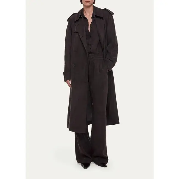 Helmut Lang Fluid Trench Coat