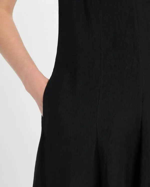 Maria Mcmanus V-neck Lace Bust Midi Dress
