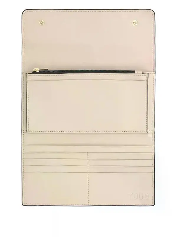 TOUS Two-tone Leather Wallet