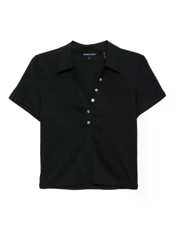 Veronica Beard Kearney Polo Top