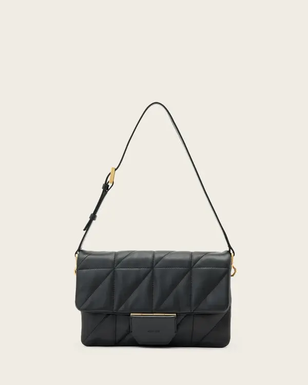 ALLSAINTS Ondine Quilted Leather Shoulder Bag