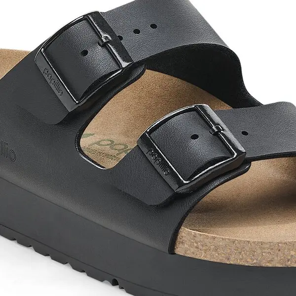 BIRKENSTOCK Arizona Flex Platform Birko-flor - Black