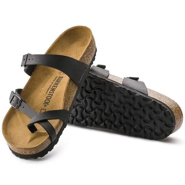 BIRKENSTOCK Mayari Birko-flor Sandals - Black