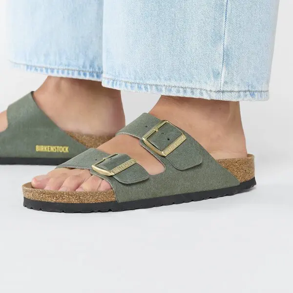 BIRKENSTOCK Arizona Vegan Sandal - Thyme