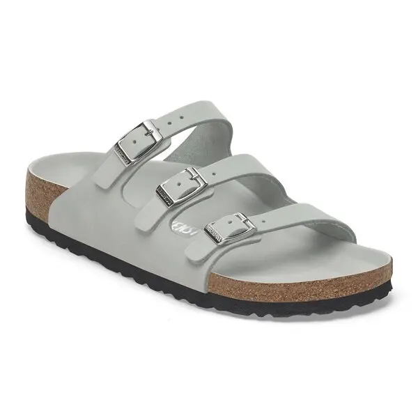BIRKENSTOCK Florida Nubuck Leather - Pure Sage