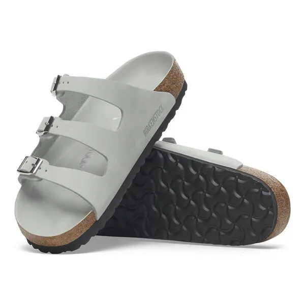 BIRKENSTOCK Florida Nubuck Leather - Pure Sage