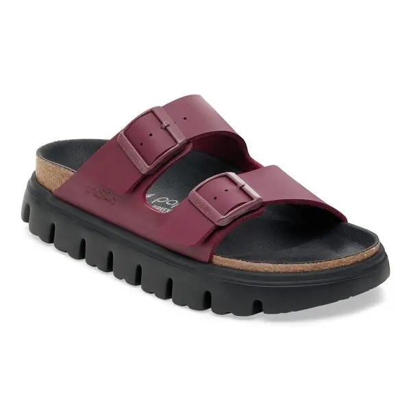 BIRKENSTOCK Arizona Chunky Birko-flor Sandals - Zinfandel