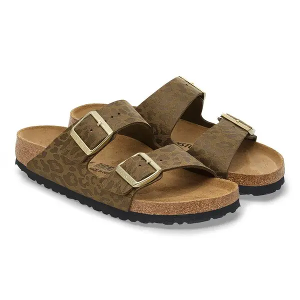 BIRKENSTOCK Arizona Synthetics - Leo Khaki
