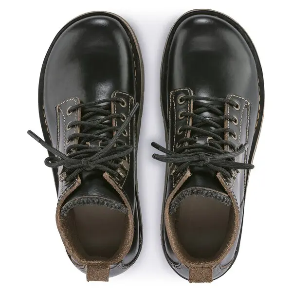 BIRKENSTOCK Birmingham Lace-up Ankle Boots - Black