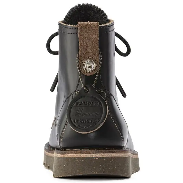BIRKENSTOCK Birmingham Lace-up Ankle Boots - Black