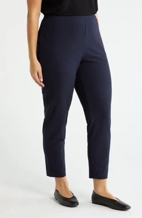 Eileen Fisher Slim Ankle Pant - Ink