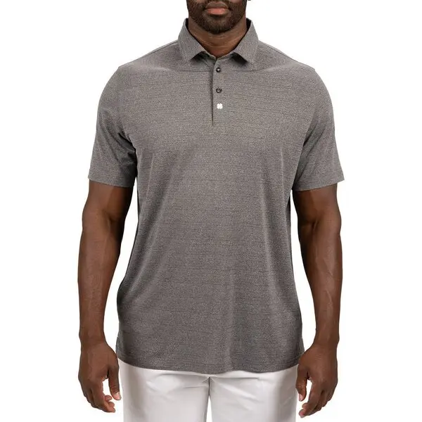 BLACK CLOVER Beau Polo - Charcoal