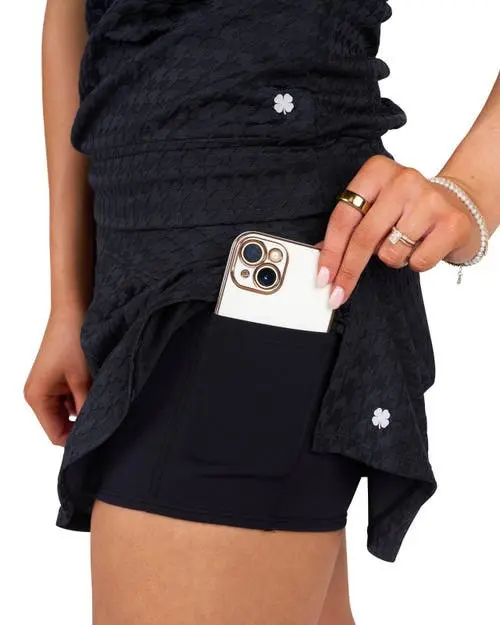 BLACK CLOVER Lynx Skort - Black