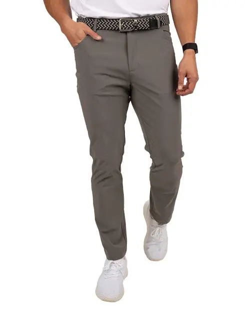 BLACK CLOVER Jack Stretch Twill Slacks - Charcoal