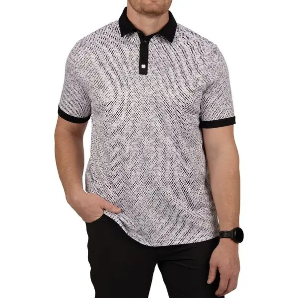 BLACK CLOVER Echo Polo - White