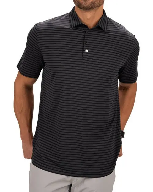 BLACK CLOVER Palmer Polo - Black