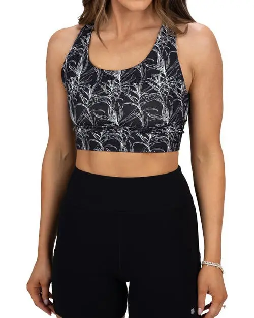 BLACK CLOVER Tykee Reversible Sports Bra - Black